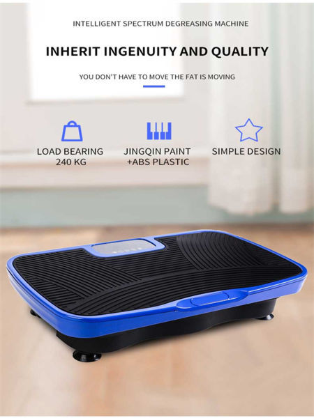 Vibration Plate Massage Whole Body Power Fitness Vibration Machine Foot ...