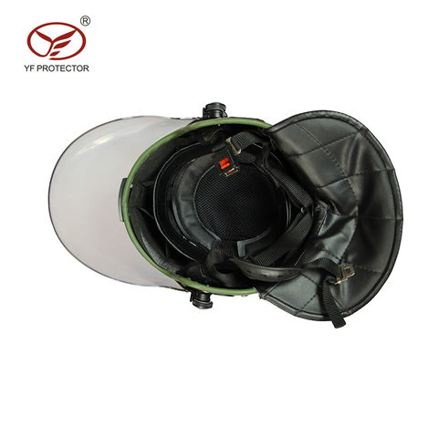 China Police Anti Riot Helmet With Visor Casque Anti Emeute Riot ...