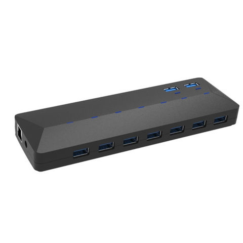 China Superspeed 7 Port USB 3.0 Hub with 5V4A DC Power Adapter, 2 Smart ...