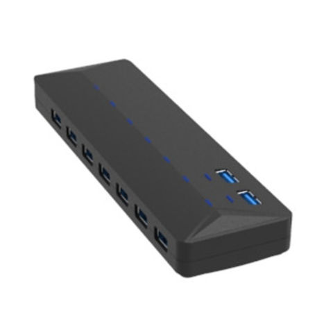 China Superspeed 7 Port USB 3.0 Hub with 5V4A DC Power Adapter, 2 Smart ...