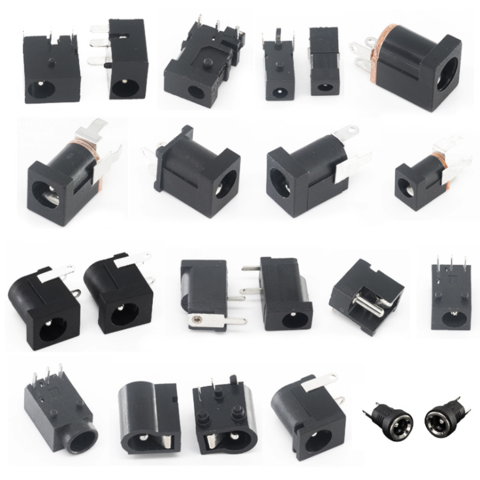 China Factory supply DC socket thread embedded power DC socket high ...