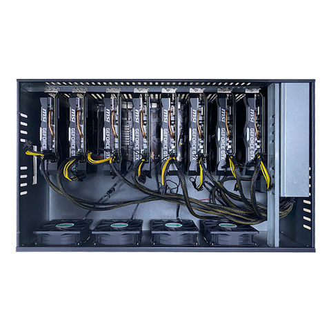 China Accept USDT Eth mining rig 8 gpu mining rig graphics card gpu rtx ...