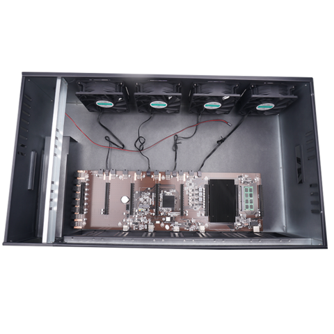 China Accept USDT Eth mining rig 8 gpu mining rig graphics card gpu rtx ...