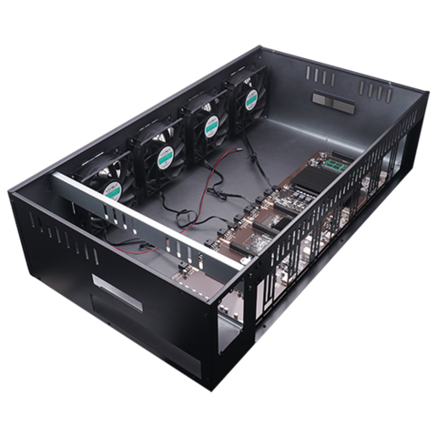 China New 8GPU Motherboards For Mining RX580 1070 P104 Graphics Cards ...