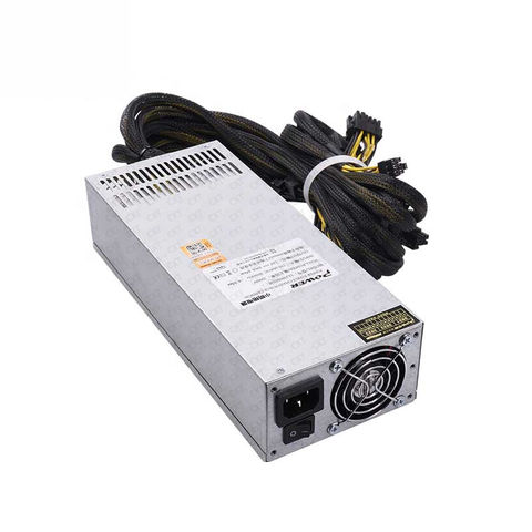 China 3300W Power Supply 12GPU ATX PSU for 70MM spacing 8gpu case Gold ...