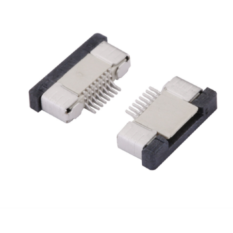 China Custom FFC/FPC connectors 0.5mm pitch drawer push bottom contact ...