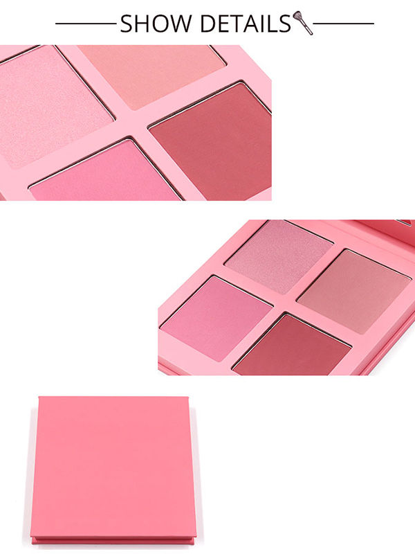 Blush 4 color square pan private label blusher, blusher Blush palette ...