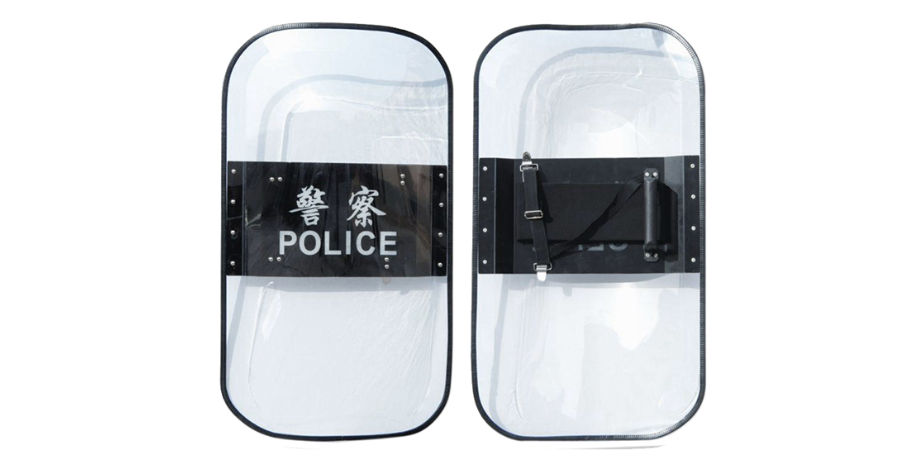 China Anti Riot Police Shield Transparent Security Polycarbonate ...