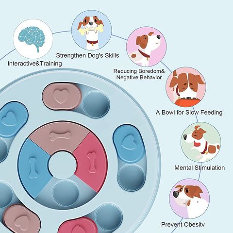 China Dog Puzzle Toys Puppy, Colorful Design Dog Puzzles for Smart Dogs ...