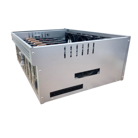 China 8GPU Machine rig case Frame 8 GPU Rigs Computer Server chassis ...