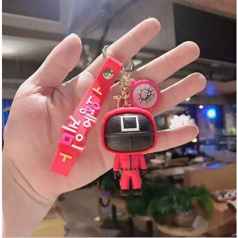 China 2021 Korean Thriller TV Squid Game custom key chain decoration ...