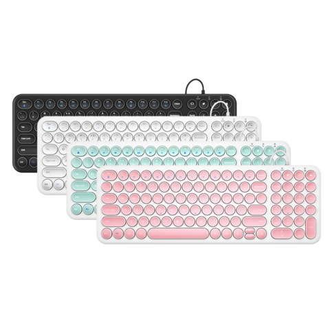 China Bluetooth keyboard with round keys on Global Sources,Keyboard ...