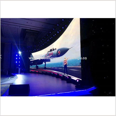China Backstage digital LED screen Indoor LED display for Fixed ...