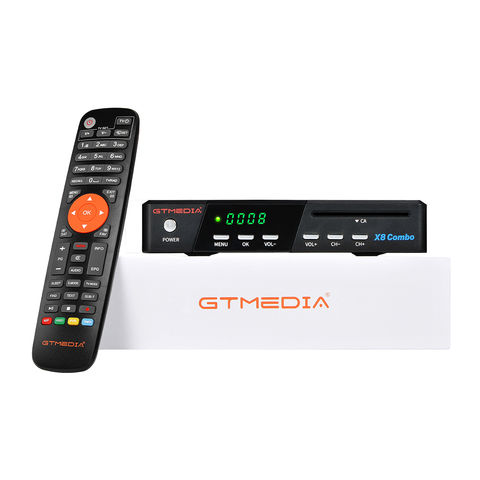 China GTMEDIA X8 combo DVB-S2/S2X/T2/Cable UHD 10 bit decoder sat tv ...