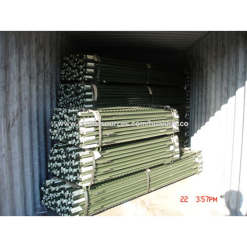China T fence post on Global Sources,Steel T fence Post,10 ft t post ...