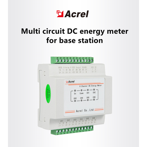 China Acrel multi circuits DC smart energy meter AMC16-DETT on Global ...
