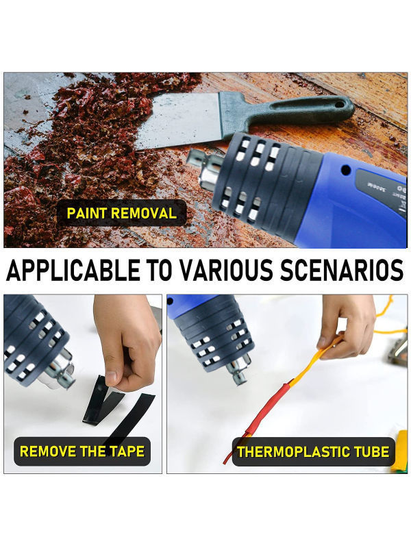 China Two Temperature Switch Heat Gun 2000W Hot Air Gun Portable ...