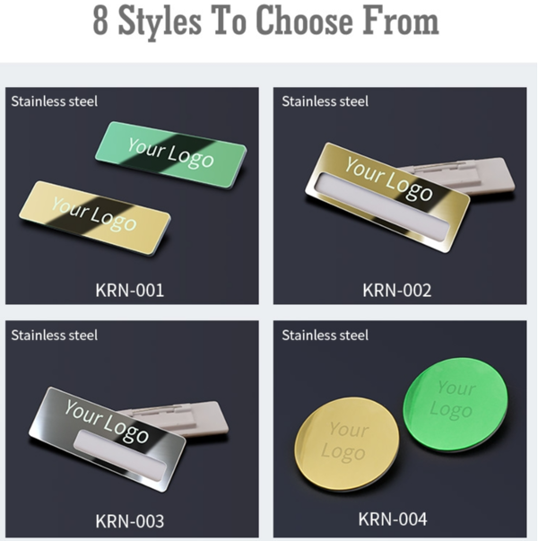 China Custom metal badge zinc alloy metal pin badge,magnet nameplate ...