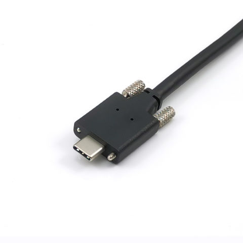 China USB 3.0 5Gbps Vision Cable AM to CM Screw Locking Cable on Global ...