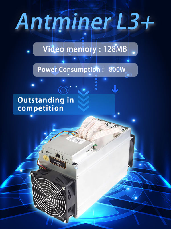 China Bitmain Antminer L3+ Scrypt 504 Mh/s L3++ Antminer L3 with ...