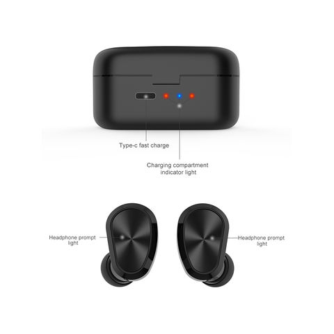 China Factory Direct Bluetooth 5.0 JL chip TWS Wireless Earbuds 450mAh ...