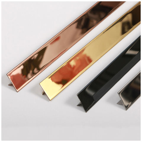 China Edge band stainless steel decorative line closing strip edge ...