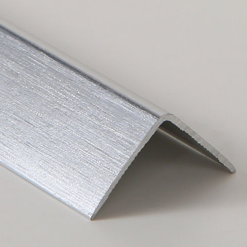 China Aluminum alloy L wrapping closing edge holder tile wallboard ...
