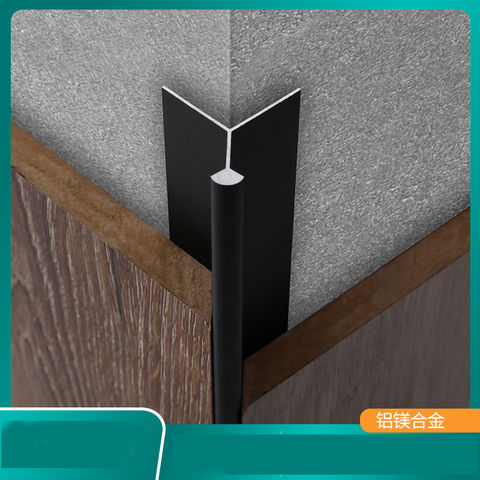 China Aluminum alloy edge strip ceramic tile sealing edge wall closing ...