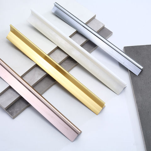 China Aluminum alloy edge strip ceramic tile sealing edge wall closing ...
