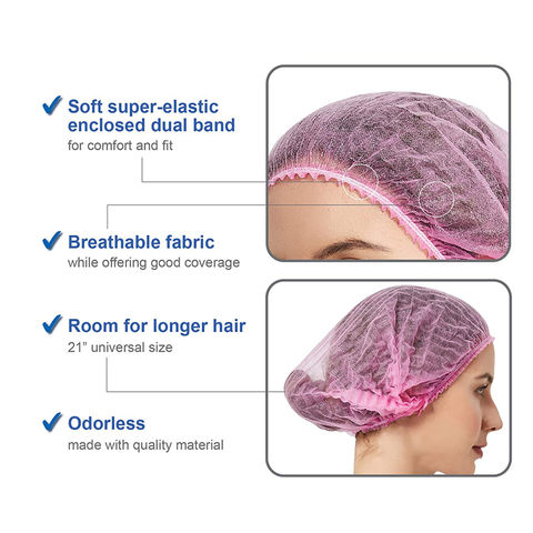 China Health Care Sanitary Surgical Nurse Hair Net Disposable Hair Cap ...