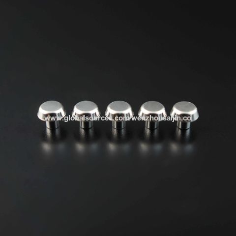 China ROHS approved Trimetal silver contact rivet,silver bimetal ...