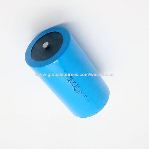China D Size ER34615 3.6V 7.2V 10.8V 19000mAh Primary Lithium Battery ...