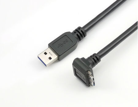 Robotic USB 3.0 Machine Vision Camera Cable A to Micro B Screw lock ...