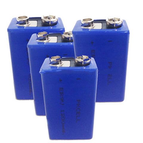 China ER9V Lithium Primary Battery Pack LiSOCL2 9V 1200mAh on Global ...