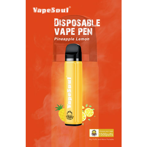 China Disposable Brand Vapesoul 1500 Puffs Vape Pen vapes e cigarette ...