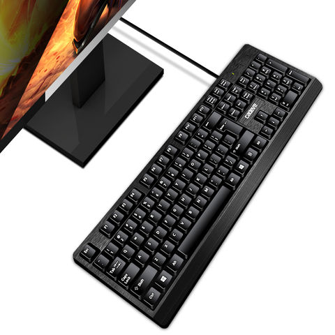 China Factory OEM Cheap Price 104 Keys Wired Office Keyboard with ...