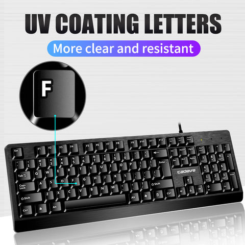 China Factory OEM Cheap Price 104 Keys Wired Office Keyboard with ...