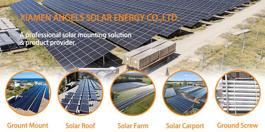 China Solar Panel Ballasted Flat Roof Solar Mounting System Tripod ...