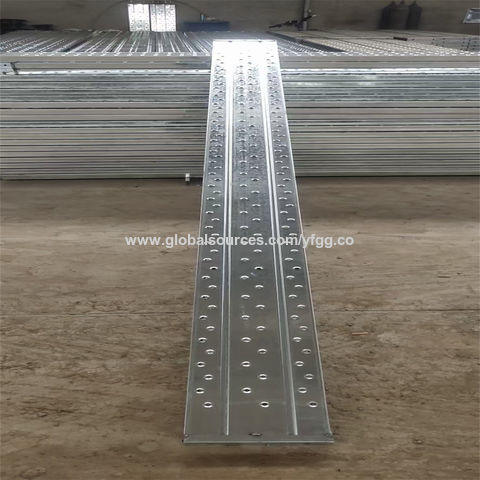 China Galvanized scaffolding catwalk plank size Durable and safety ...