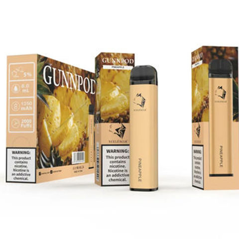 China Gunnpod 2000 puffs Disposable Vape Gunnpod Pen Pod Wholesale ...