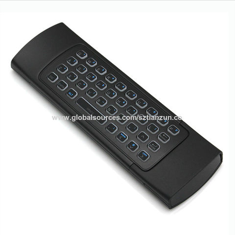 China 2.4GHz 6-axis motion sensing air mouse with QWERTY keyboard and ...