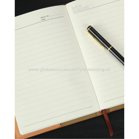 China High Quality Custom Pu Diary Wholesale A5 Paper Offset Paper ...
