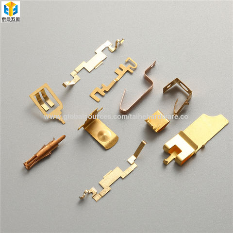 China Stamping Copper Electrical Bending Battery Shrapnel Brass ...