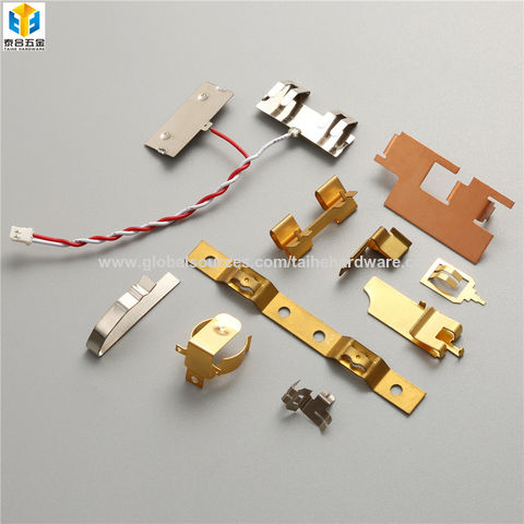 China Stamping Copper Electrical Bending Battery Shrapnel Brass ...