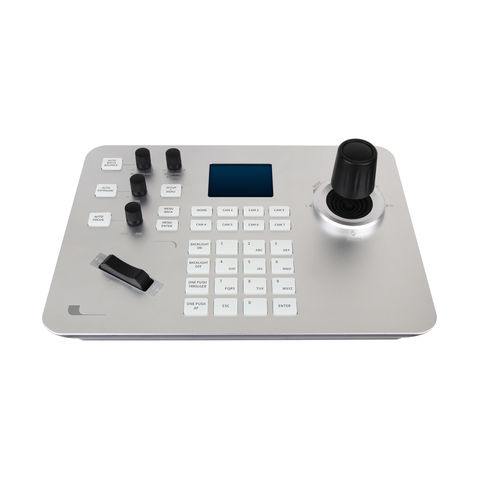 China NDI RS232/RS485/RS422 PTZ Controller keyboard,4D joystick,Pelco D ...