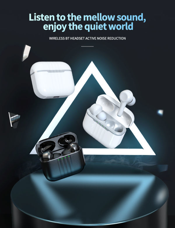 China SUBWAY TWS Earbud Wireless Earphone v5.2 ANC\ENC Noise-Canceling ...