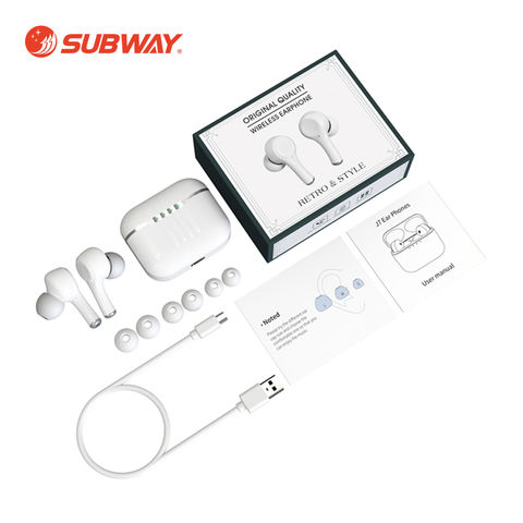 China SUBWAY TWS Earbud Wireless Earphone v5.2 ANC\ENC Noise-Canceling ...