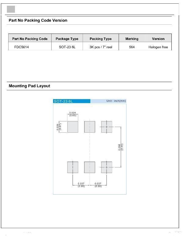 China Integrated Circuit FDC5614P FDC5614 MOS mosfet amplifier power ...