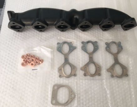 Cast high flow intake exhaust manifold oem exhaust system parts ...