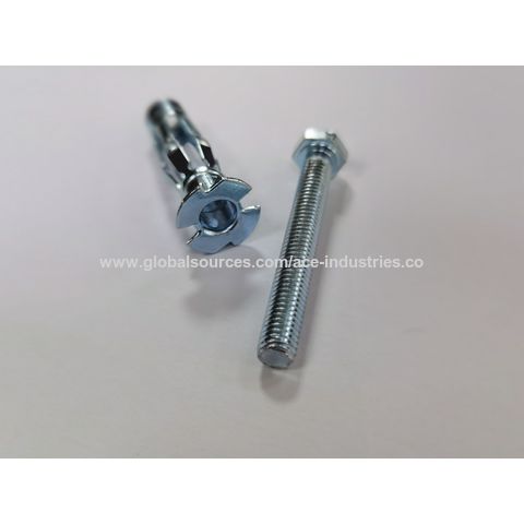 China Stainless steel fittings, Hexagonal casing with Yellow Zinc ...